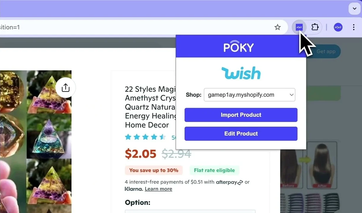 How to Import Products from Wish to Shopify Store - Ecommerce Dropshipping Blog - POKY